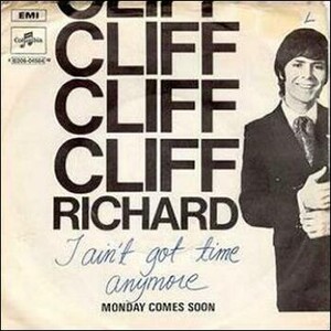 Cliff Richard - Monday Comes Too Soon - Rate Your Music
