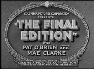 The Final Edition (Film, Crime): Reviews, Ratings, Cast and Crew - Rate ...