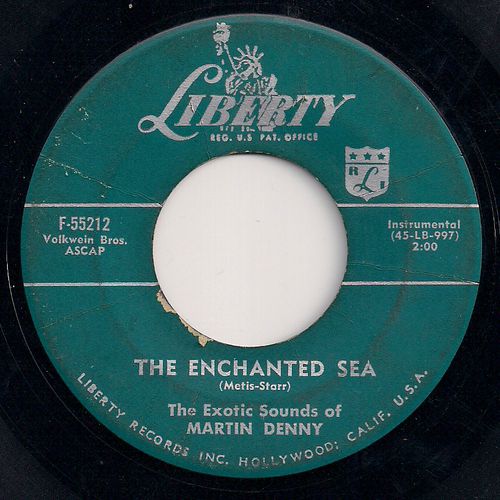 The Enchanted Sea / Stranger in Paradise by Martin Denny (Single ...