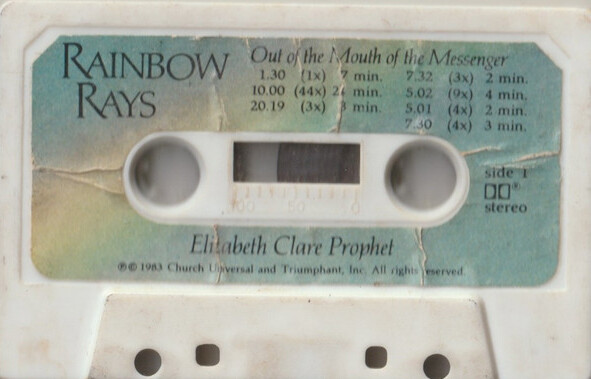 Rainbow Rays - Out of the Mouth of the Messenger by Elizabeth Clare ...