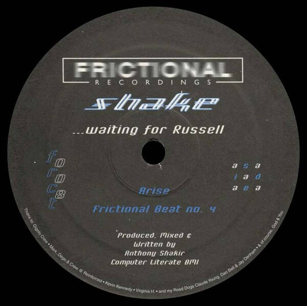 ...Waiting for Russell by Shake (EP, Detroit Techno): Reviews, Ratings ...