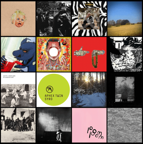 2014: Top 100 Albums - Rate Your Music