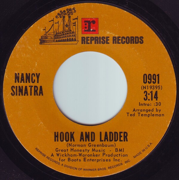 Hook and Ladder / Is Anybody Goin' to San Antone by Nancy Sinatra ...
