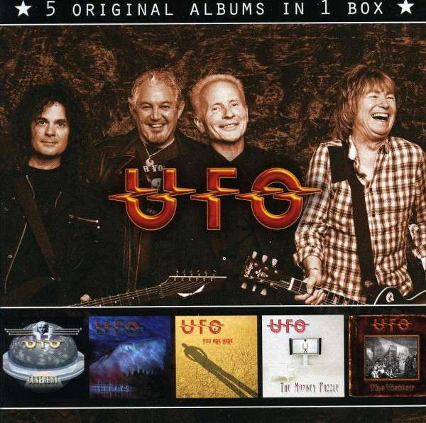 5 Original Albums in 1 Box by UFO (Compilation): Reviews, Ratings ...