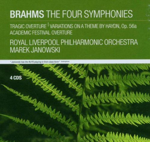 The Four Symphonies; Tragic Overture; Variations on a Theme by Haydn, Op. 56a; Academic Festival ...
