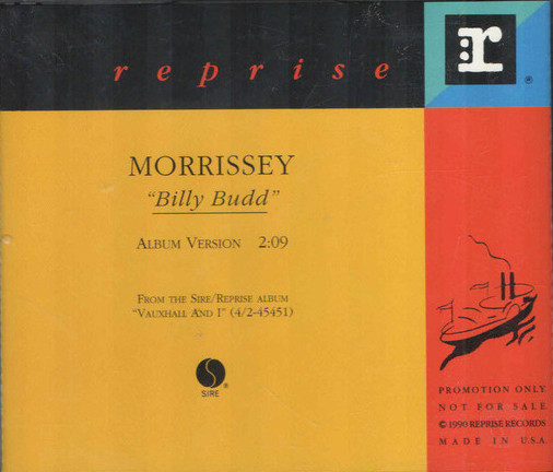 Billy Budd by Morrissey (Single, Indie Pop): Reviews, Ratings, Credits ...