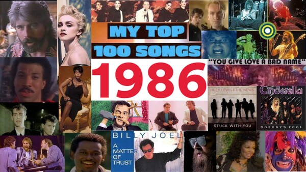 My Top 100 Songs of 1986 (some bonus picks included) - Rate Your Music