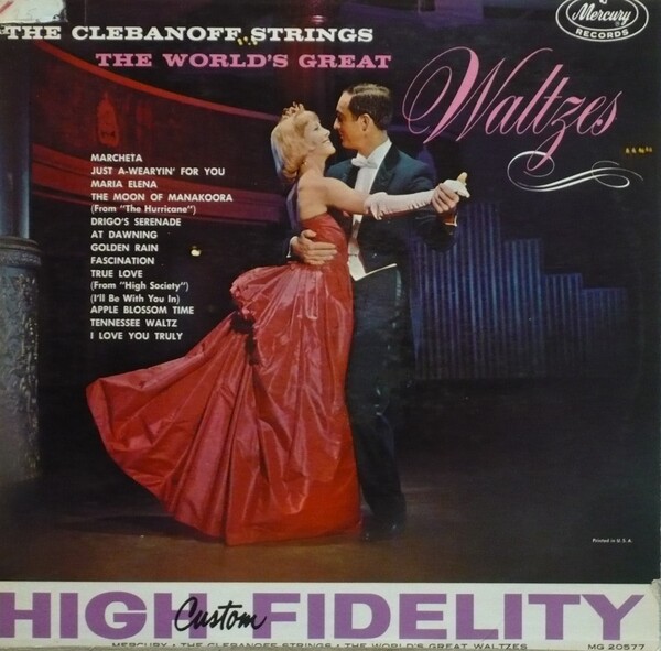 The World's Great Waltzes by The Clebanoff Strings (Album): Reviews ...