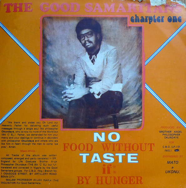 No Food Without Taste If by Hunger by The Good Samaritans (Album ...