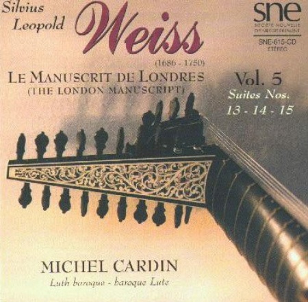 The London Manuscript, Vol. 5 by Michel Cardin (Album, Baroque Music ...