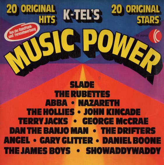 Music Power: 20 Original Hits, 20 Original Stars by Various Artists ...