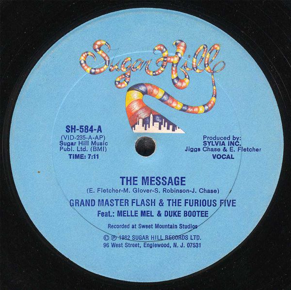 The Message by Grand Master Flash & The Furious Five (Single, Conscious ...