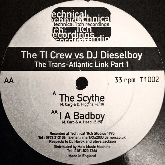 The Trans-Atlantic Link Part 1 by The TI Crew vs DJ Dieselboy (Single ...