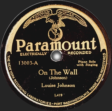 On the Wall / By the Moon and Stars by Louise Johnson (Single, Delta ...