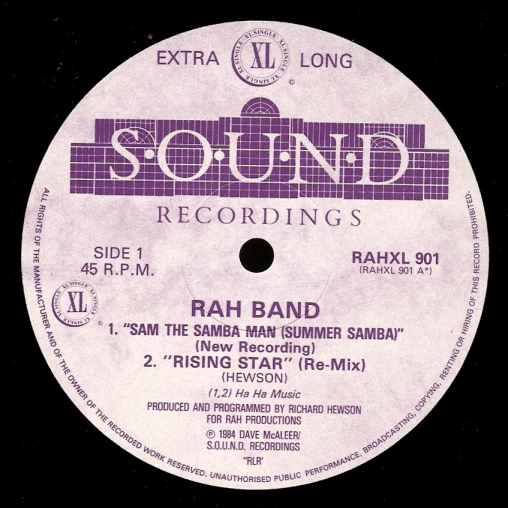 Sam the Samba Man (Summer Samba) by RAH Band (Single): Reviews, Ratings ...
