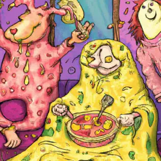 The Party from Pajama Sam 3 Sort of Vibe, but with Cheese Spoons by The ...