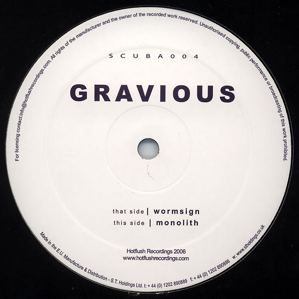 Wormsign / Monolith by Gravious (Single, Dubstep): Reviews, Ratings ...