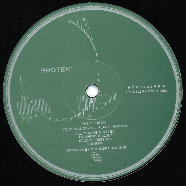 The Physical / Touching Down ... Planet Photek by Studio Pressure ...