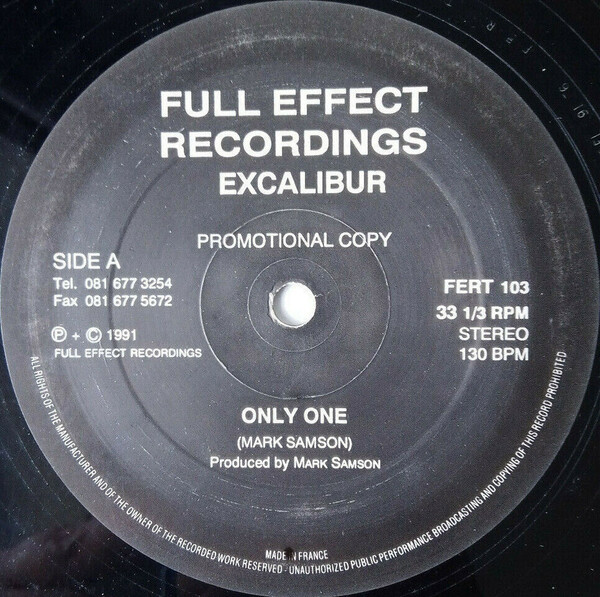 Only One / Mind Directed Energy by Excalibur / Mark Samson (Single ...