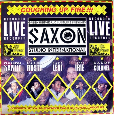 Saxon Studio International: Coughing Up Fire by Saxon Sound (Album ...