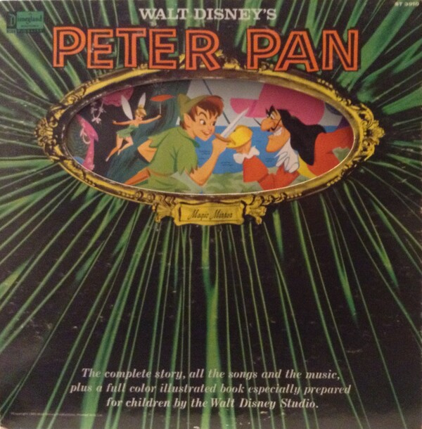 Walt Disney's Story of Peter Pan by Various Artists (Album; Disneyland; ST 3910): Reviews ...