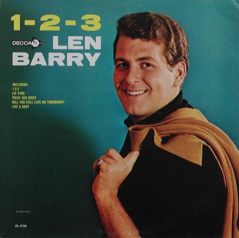1-2-3 by Len Barry (Album, Pop): Reviews, Ratings, Credits, Song list ...