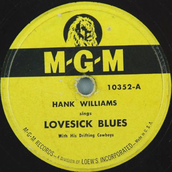 Lovesick Blues / Never Again (Will I Knock on Your Door) by Hank ...