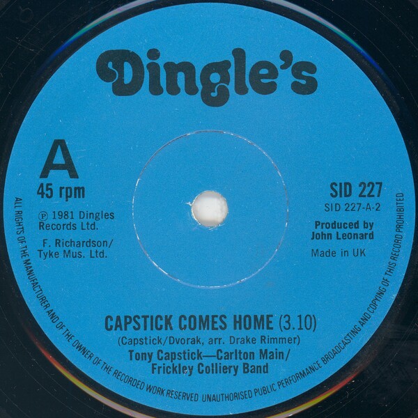 Capstick Comes Home / The Sheffield Grinder by Tony Capstick & Carlton ...