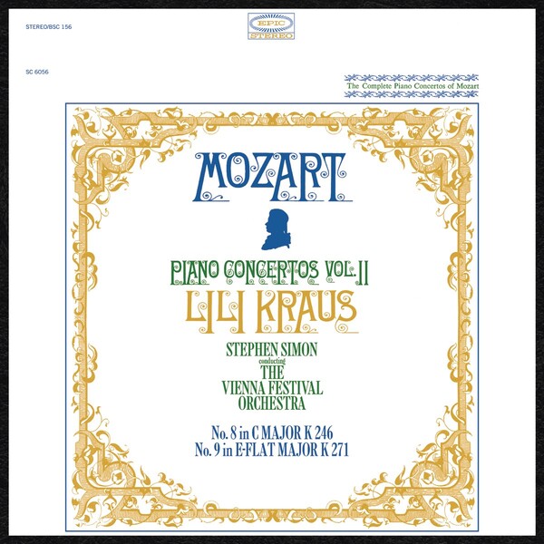 Piano Concertos Nos. 8 & 9 by Lili Kraus / Stephen Simon (Album ...