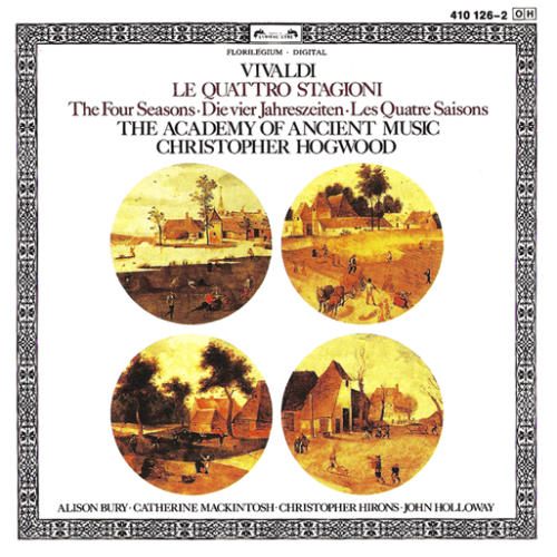 Le quattro stagioni by The Academy of Ancient Music / Christopher Hogwood / Alison Bury ...