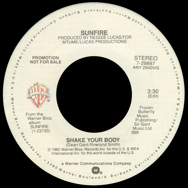 Shake Your Body by Sunfire (Single): Reviews, Ratings, Credits, Song ...