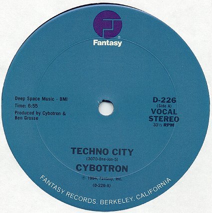 Cybotron - Techno City - Lyrics and ratings - Rate Your Music