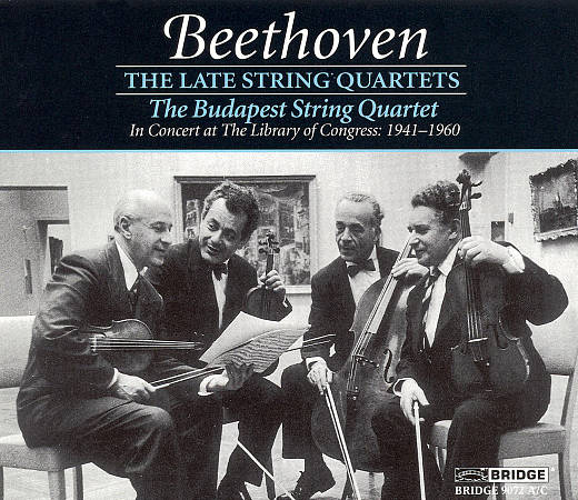 The Late String Quartets (In Concert at the Library of Congress 1941 ...