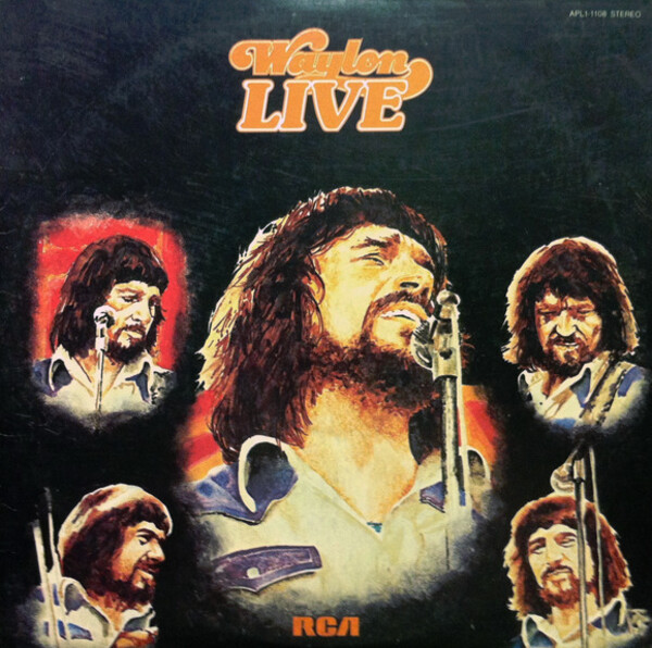 Waylon Live by Waylon Jennings (Album; RCA; APL1-1108): Reviews ...