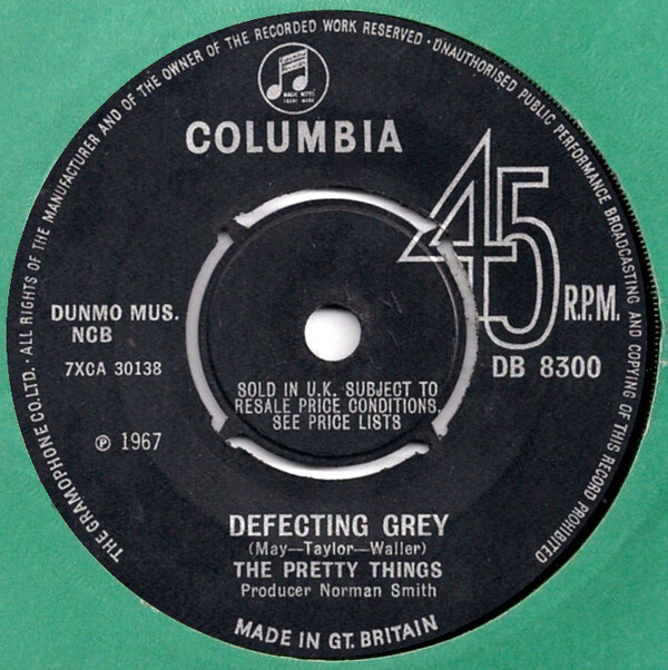 Defecting Grey / Mr. Evasion by The Pretty Things (Single, Psychedelic ...