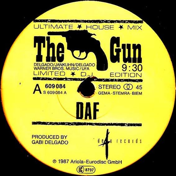 The Gun / Absolute Body Control by DAF (Single): Reviews, Ratings ...