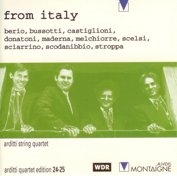 From Italy by Arditti String Quartet (Album, Modern Classical): Reviews ...