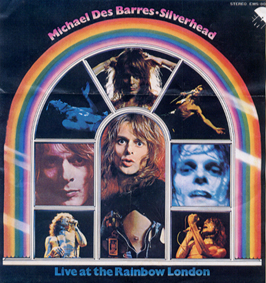 Live at the Rainbow London by Michael Des Barres Silverhead (Album ...