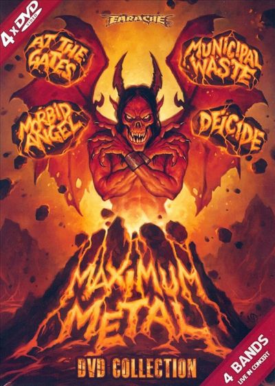 Maximum Metal DVD Collection by Morbid Angel / Deicide / At the Gates ...