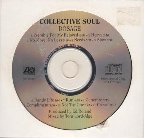Dosage by Collective Soul (Album; Atlantic; 83162-2P): Reviews, Ratings ...