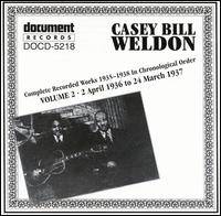 Complete Recorded Works, Vol. 2 (1936-1937) by Casey Bill Weldon ...