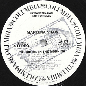 Touch Me in the Morning by Marlena Shaw (Single, Pop Soul): Reviews ...