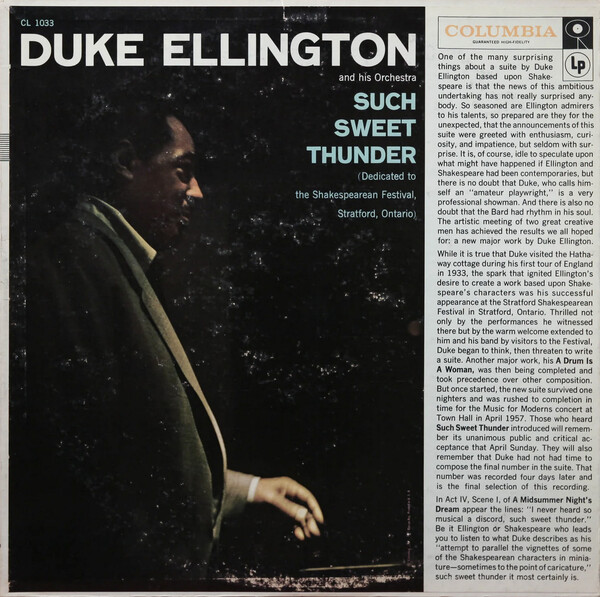 Such Sweet Thunder by Duke Ellington and His Orchestra (Album, Big Band ...
