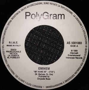 My Name Is / Bailamos by Eminem / Enrique Iglesias (Single, Hip Hop ...