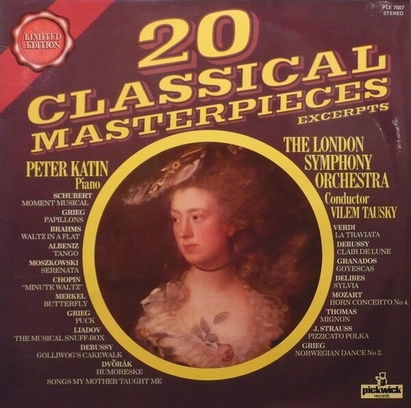 20 Classical Masterpieces (Excerpts) by Peter Katin / London Symphony ...