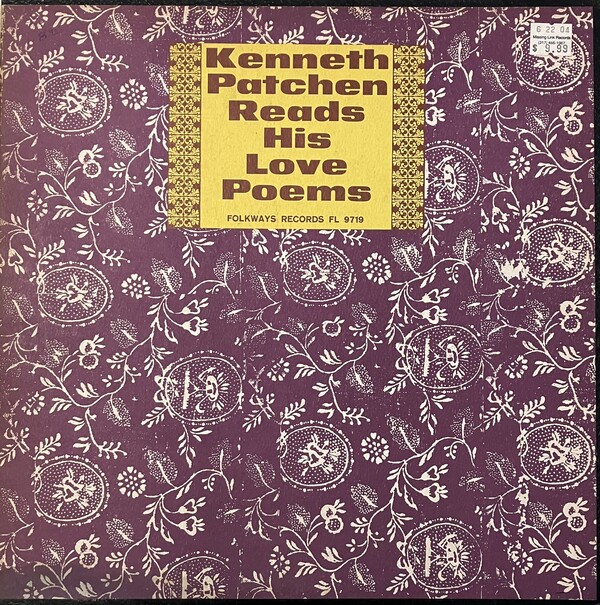 Kenneth Patchen Reads His Love Poems by Kenneth Patchen (Album, Poetry ...