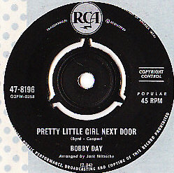 Pretty Little Girl Next Door / Buzz Buzz Buzz by Bobby Day (Single ...