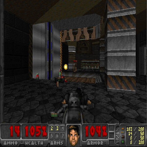 Playing Freedoom (MAP01 Hydroelectric Plant) by Kino (Single, Field ...