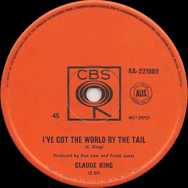 I've Got the World By the Tail / Shopping Center by Claude King (Single): Reviews, Ratings ...