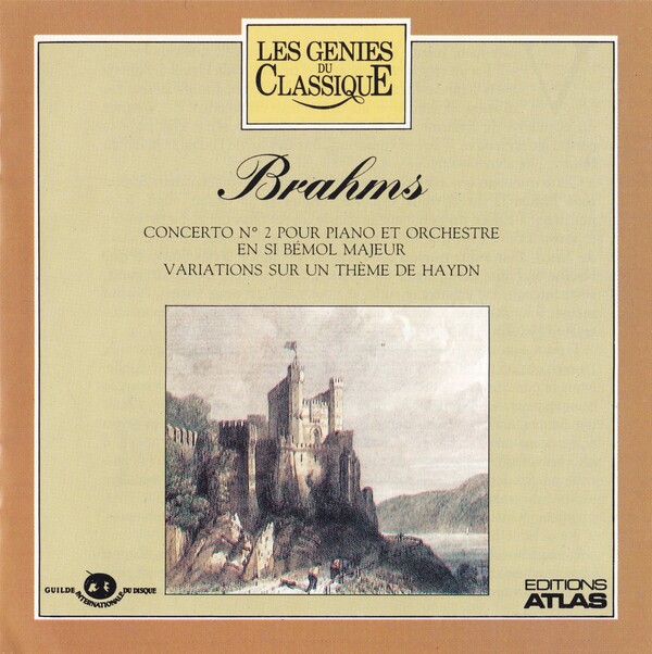 Brahms : Concerto n° 2 - Variations by Orchestre de la Résidence de La ...